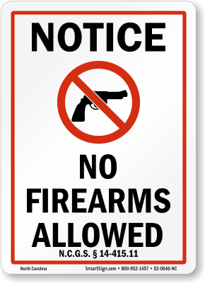No Guns Allowed · Personal Safety Skills